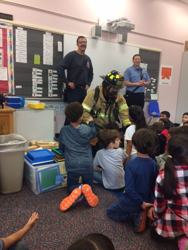 Fire Safety Meets our Youngest Learners | Iris Becker Elementary