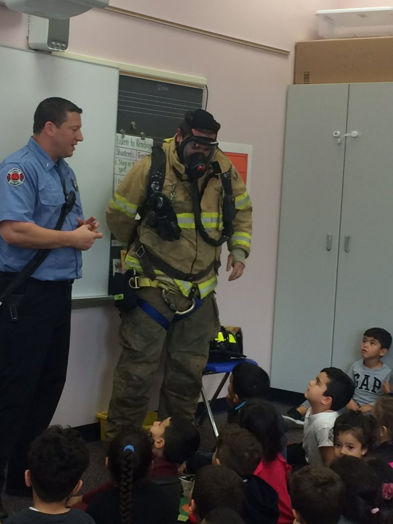 Fire Safety Meets our Youngest Learners | Iris Becker Elementary
