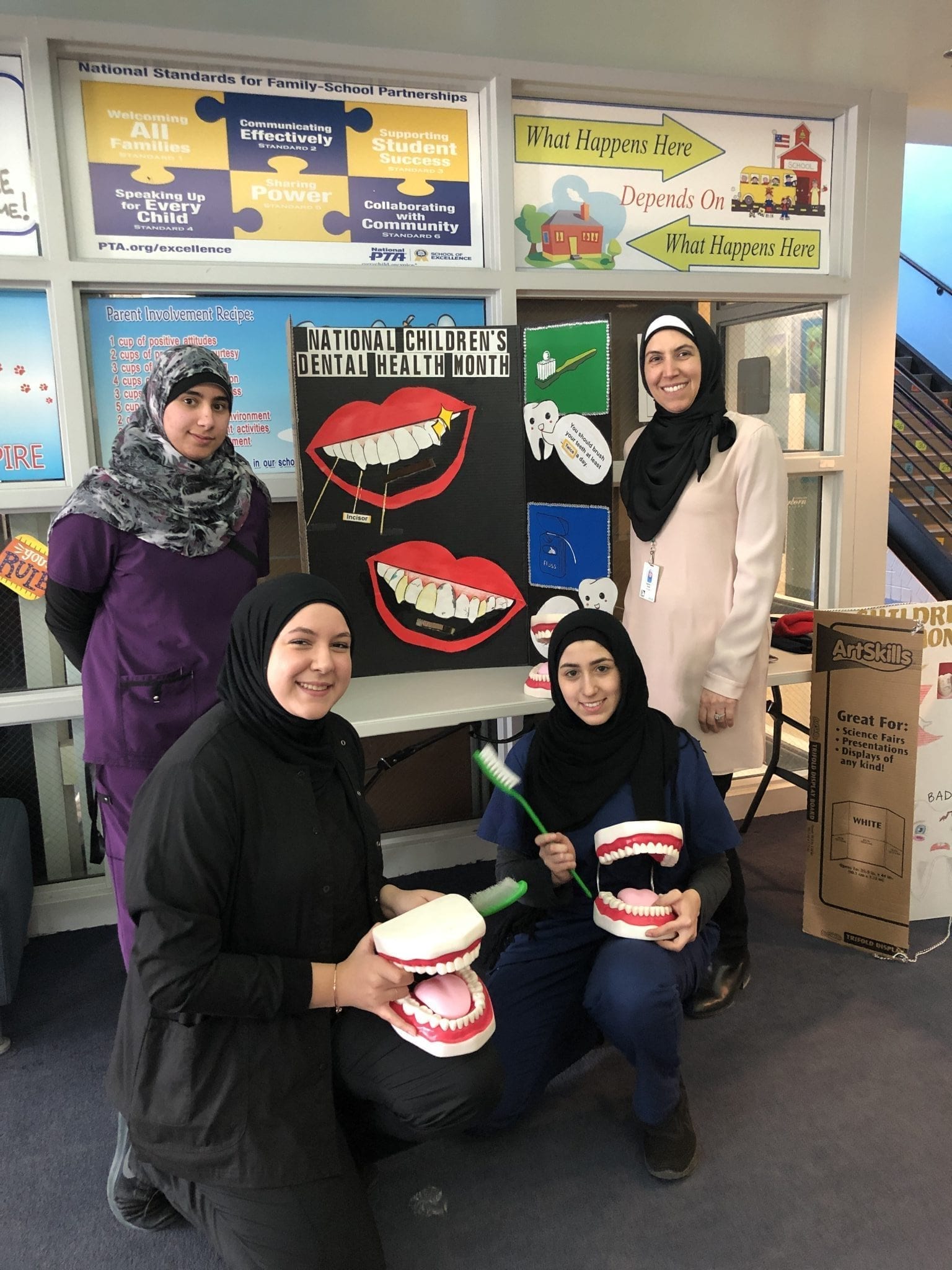 MBCC High School Students Visit Becker to Promote Healthy Oral Habits ...